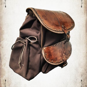 Adventurer's Backpack for LARP, Action Roleplaying and Cosplay - Etsy