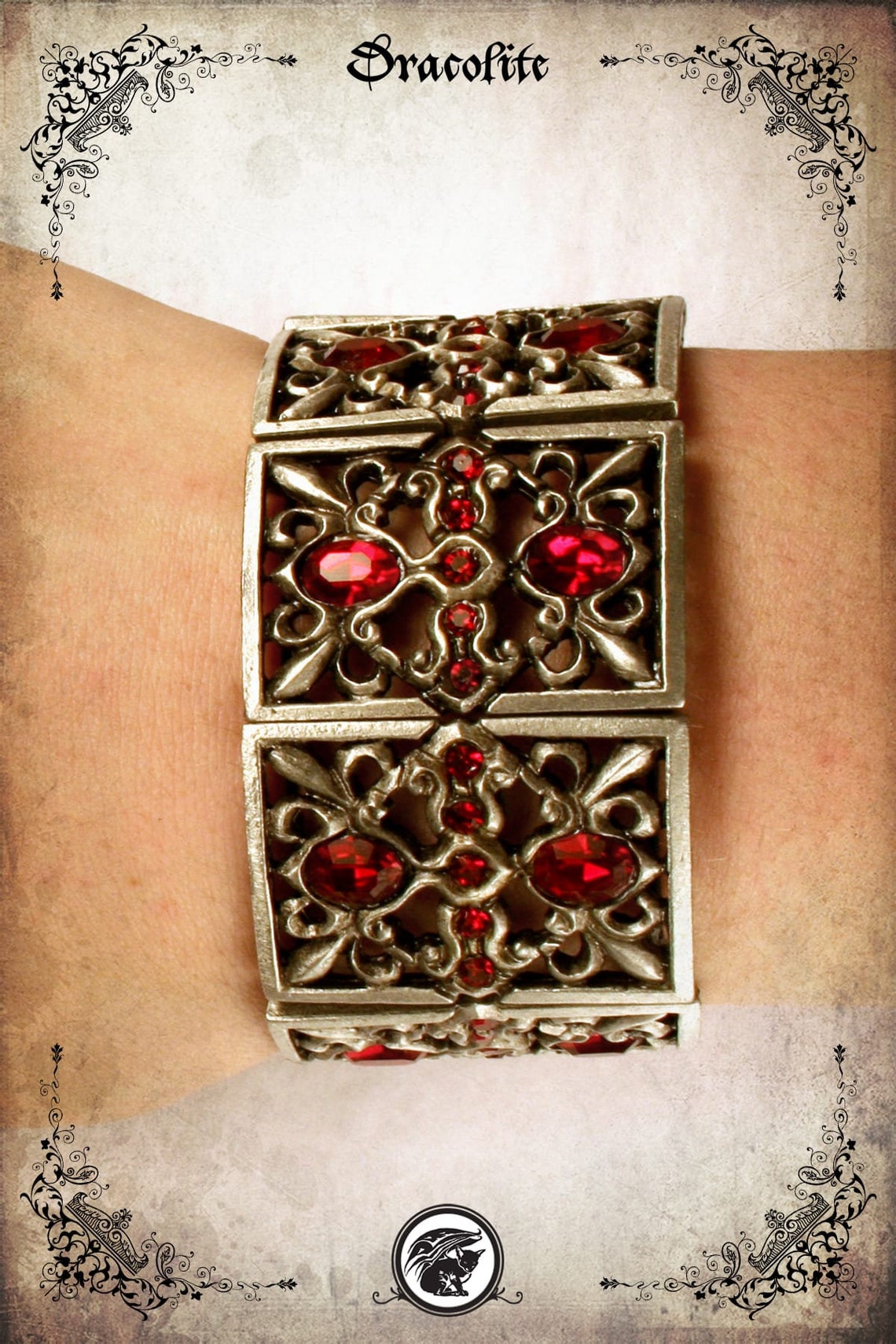 Victorian Bracelet- Handmade Bracelet Swarovski Crystal - Etsy