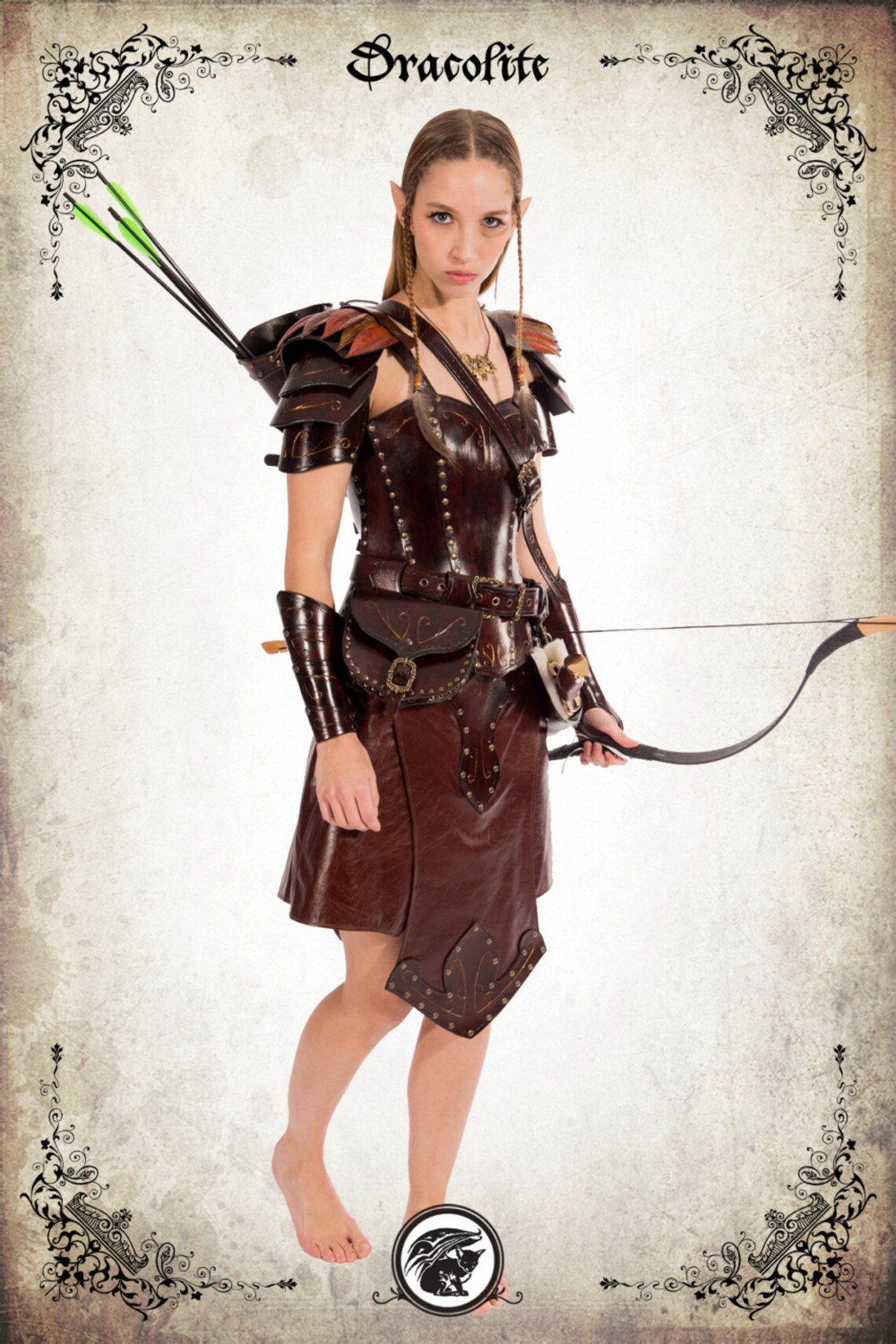 Elven Queen Breastplate Elf Medieval Woman Armor for LARP, Action ...