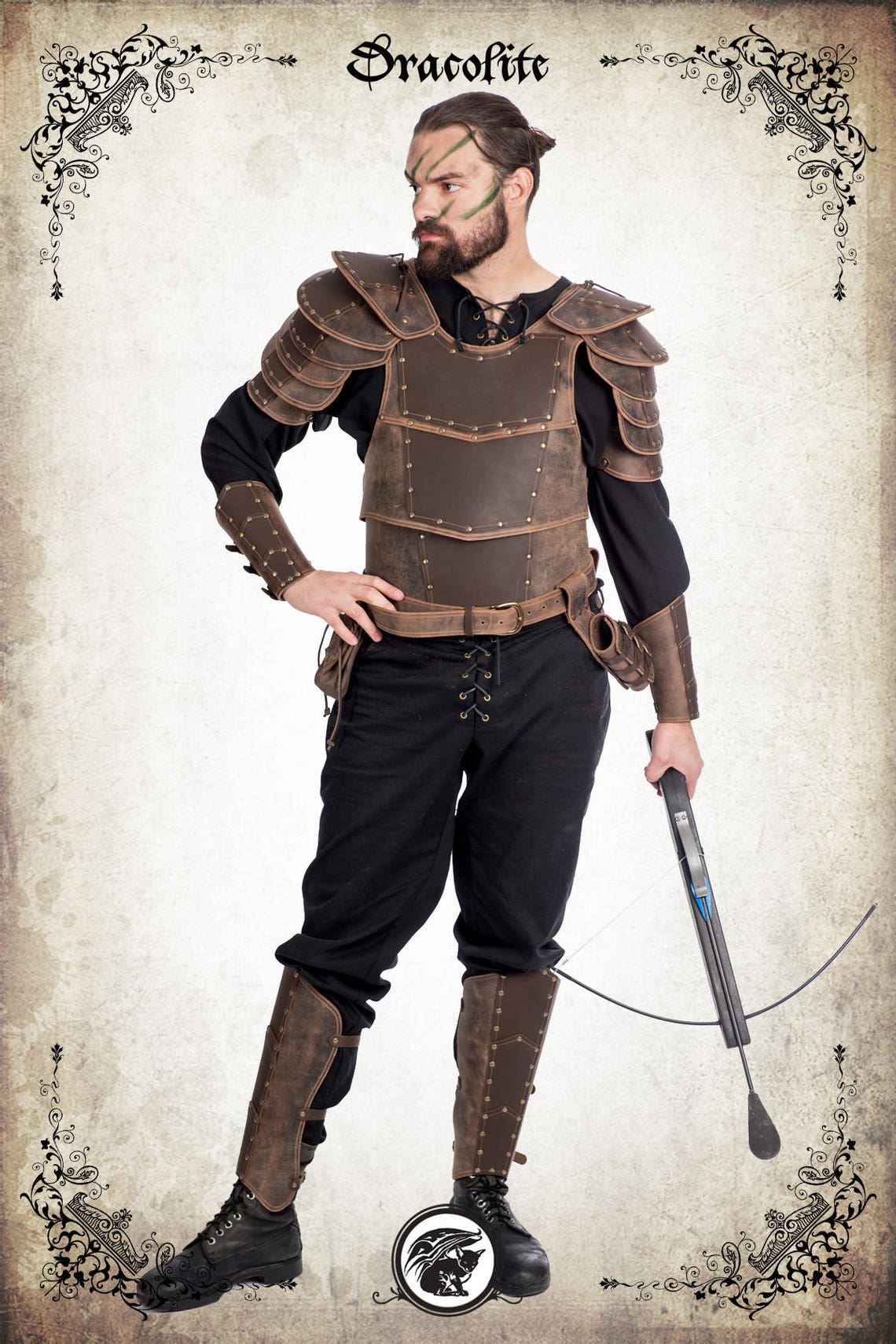 Scout Ranger Bracers Armor for LARP Action Roleplaying and | Etsy