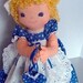 Cloth Rag Doll PDF Pattern Little Pammy 16" Rag Doll Pattern- Easy Beginner PDF Sewing Patterns ...