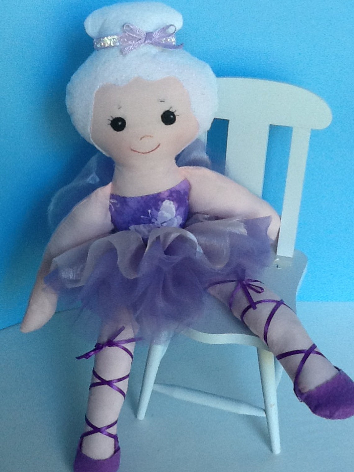 Easy Cloth Rag Doll PDF Pattern Bella Ballerina 15" Rag Doll Pattern ...