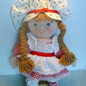 Easy Cloth Rag Doll PDF Pattern Kitty From the Country 18" Rag Doll ...