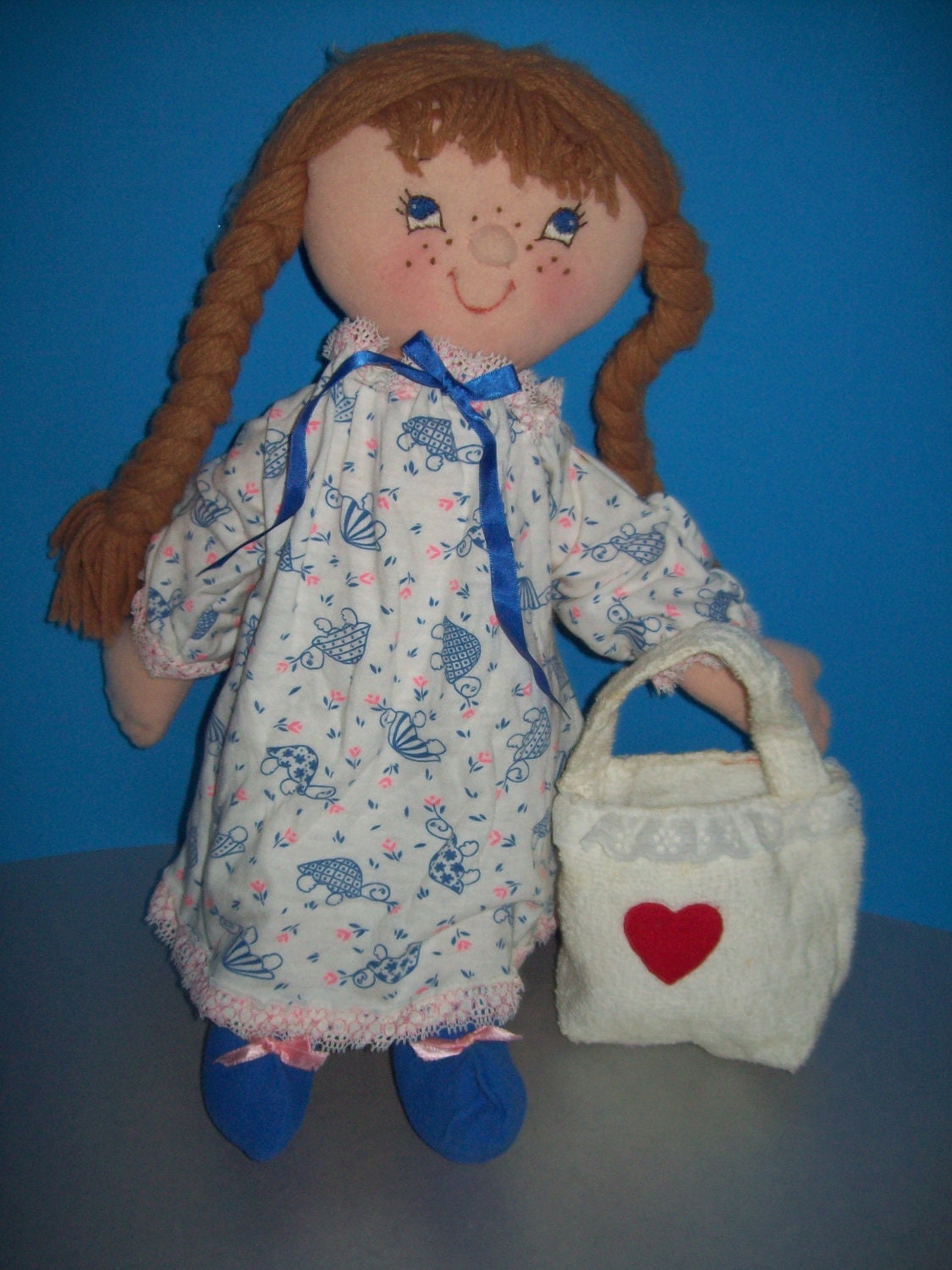 Easy Cloth Rag Doll PDF Pattern Kitty From the Country 18" Rag Doll ...