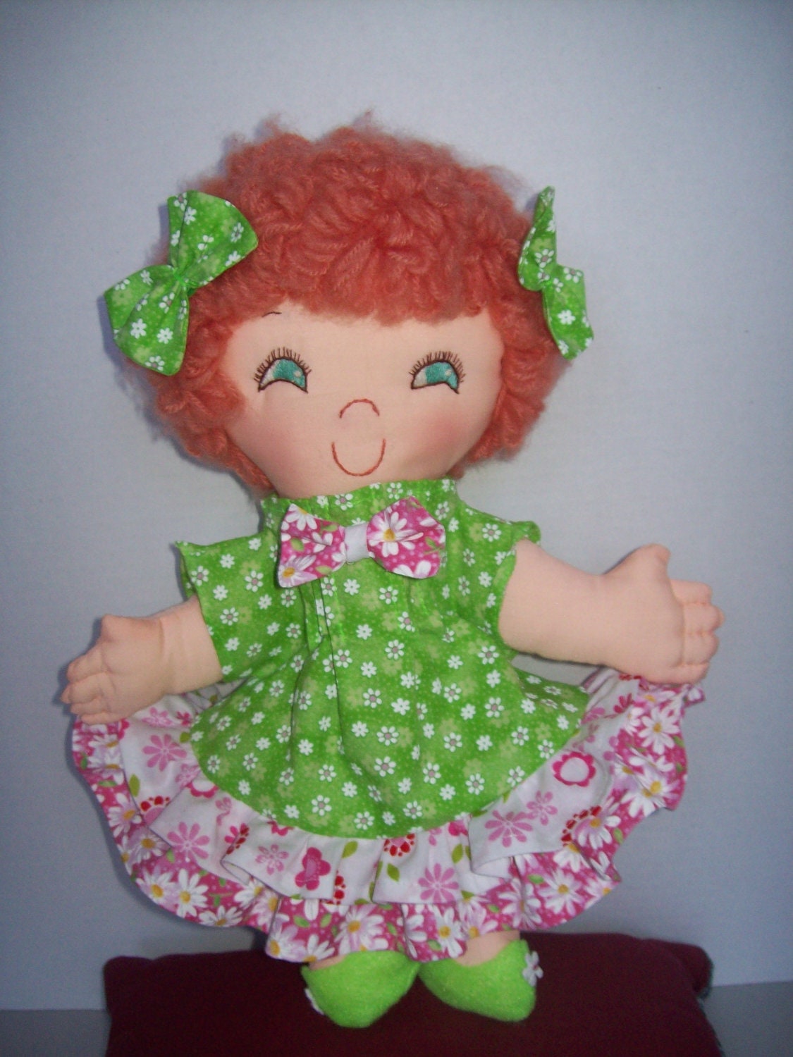 Easy Cloth Rag Doll PDF Pattern Ginger Snap 15 Rag Doll | Etsy