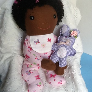 Easy Cloth Rag Doll PDF Pattern Sleepyhead 15 Rag Doll Pattern Easy ...