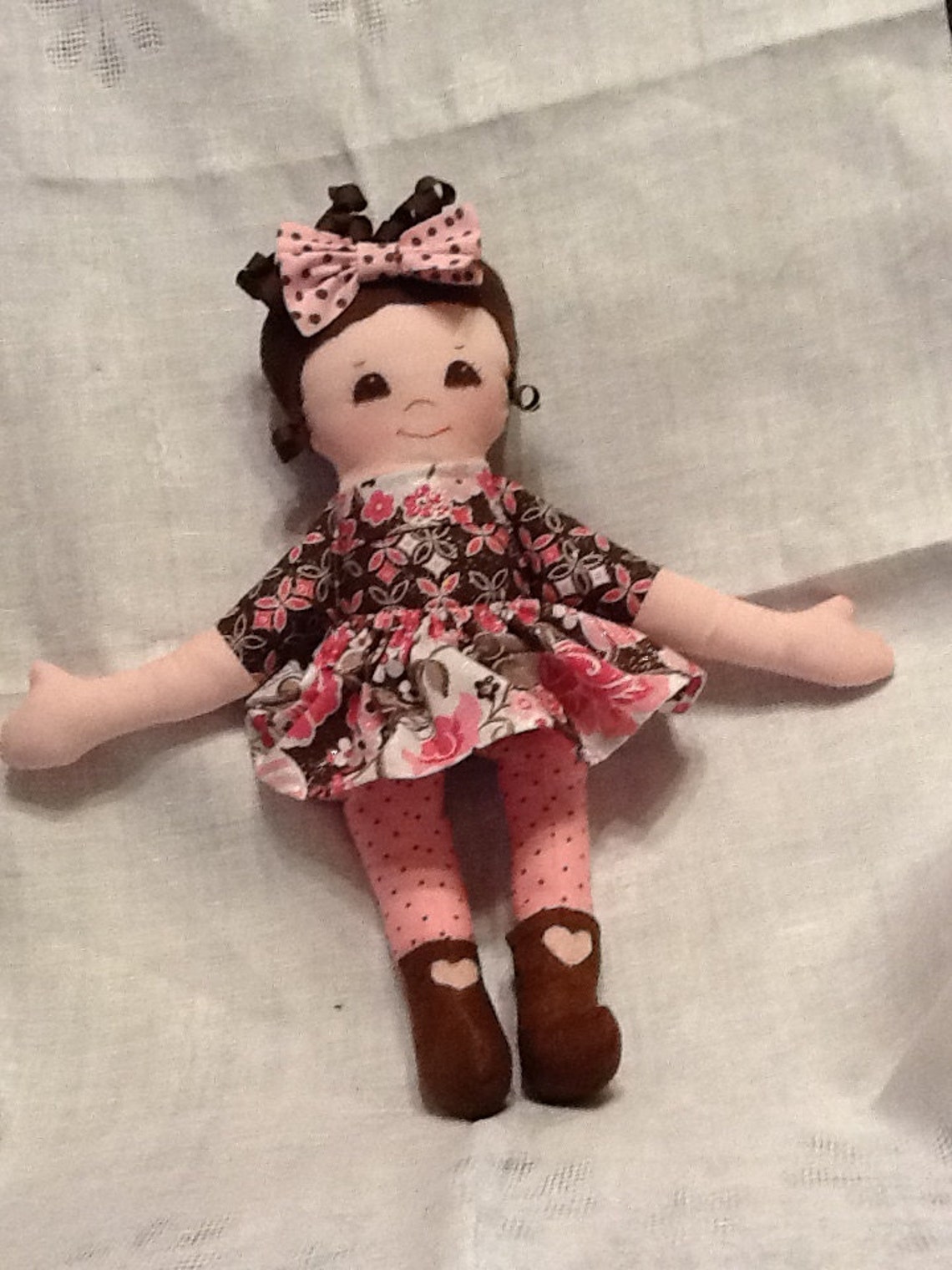 Easy Cloth Rag Doll PDF Pattern Primrose 16" Rag Doll Pattern- Easy ...