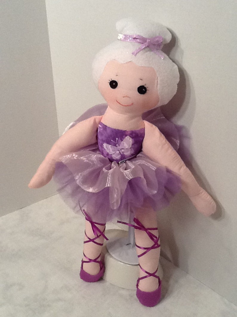 Easy Cloth Rag Doll PDF Pattern Bella Ballerina 15" Rag Doll Pattern ...