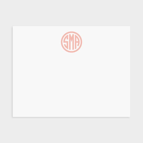 Monogrammed Note Cards - Etsy