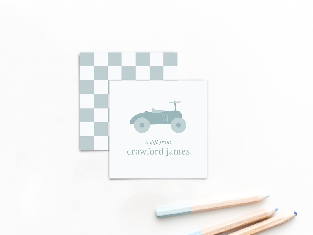 Vintage Race Car Calling Cards | Boys Calling Cards | Calling Cards for ...