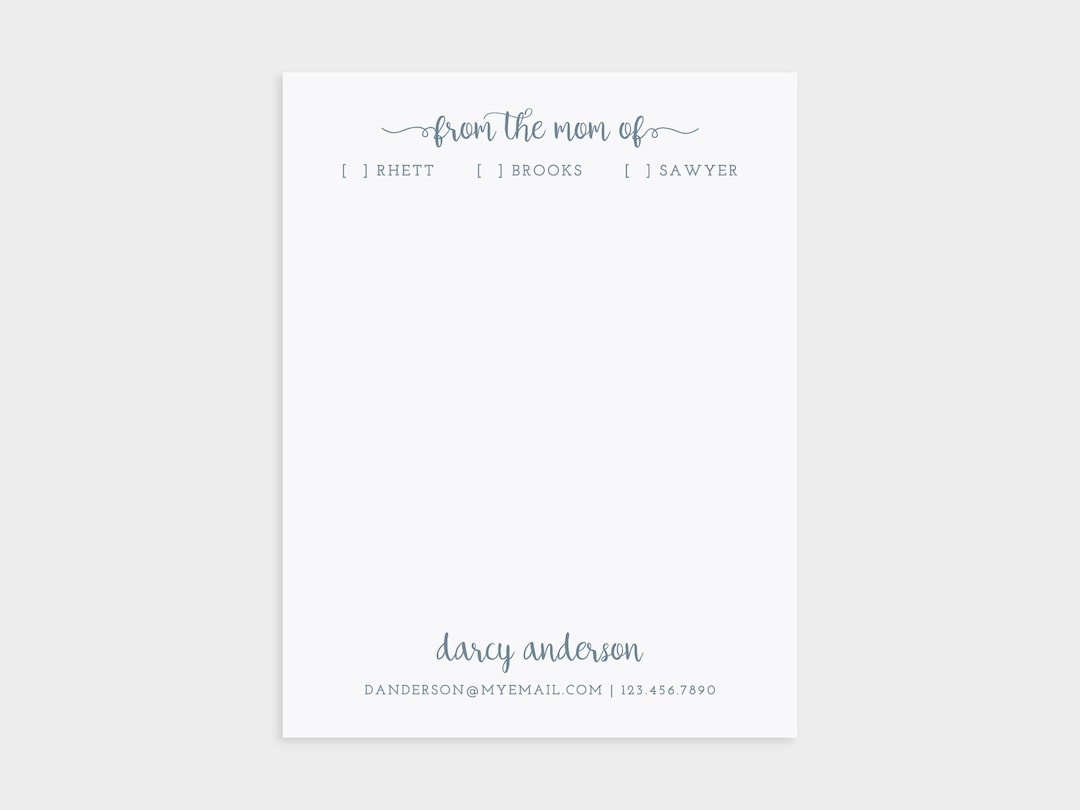 From the Mom of Notepad | Notes to School | Mom Notepad | Dad Notepad ...
