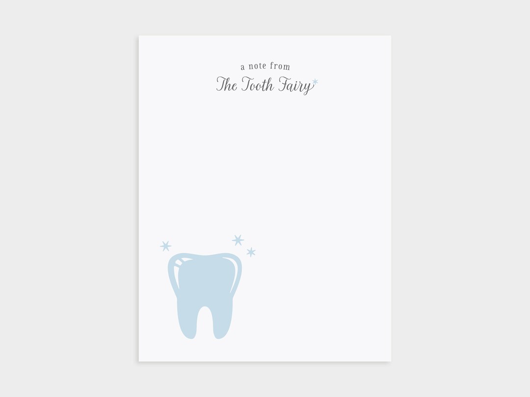 Tooth Fairy Letters Tooth Fairy Notes Tooth Fairy Pillow Tooth Fairy ...