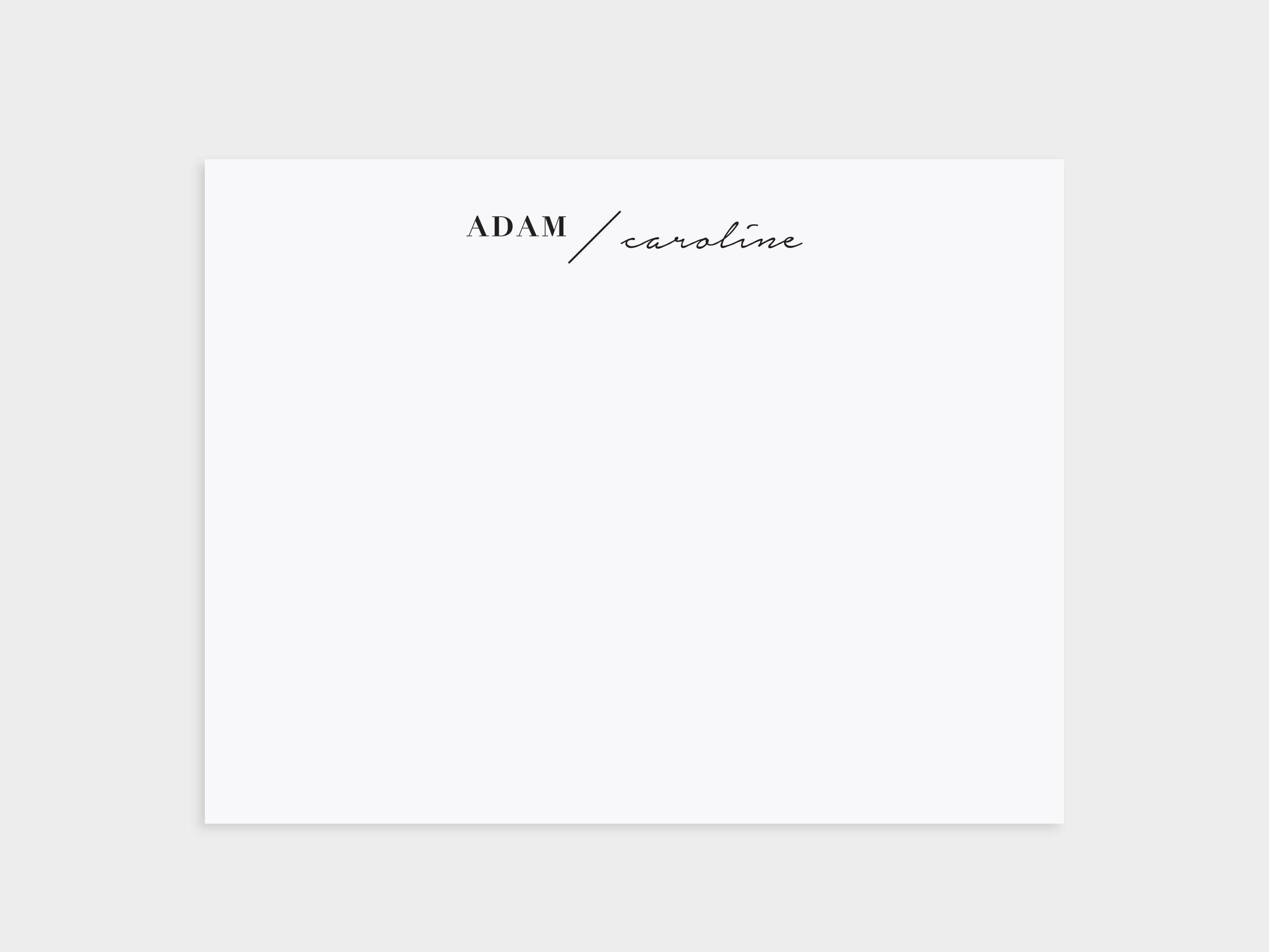 Couples Stationary Couples Note Cards Personalized Couples | Etsy