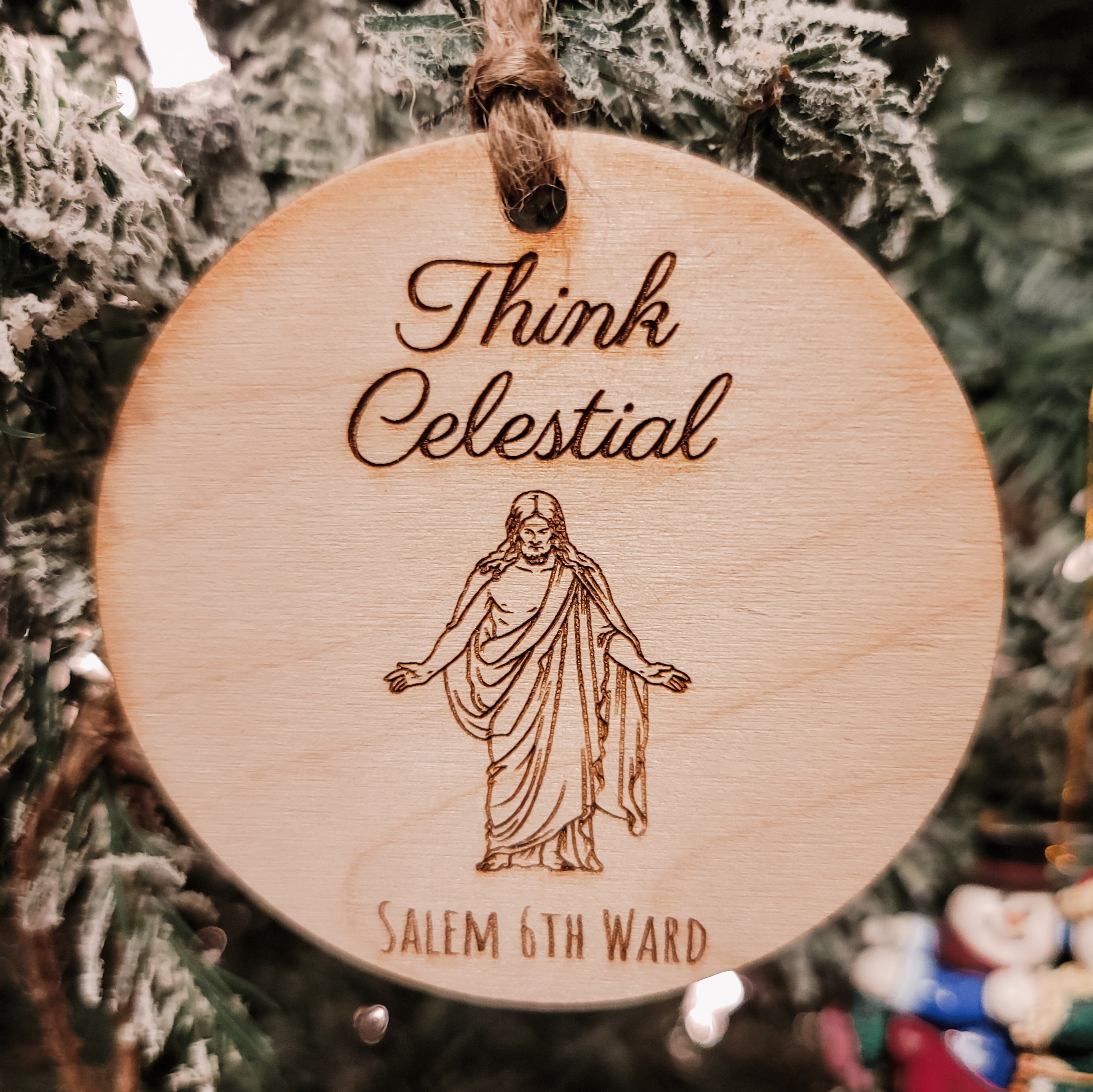 LDS Bulk Think Celestial Christmas Ornaments | Christus Statue | 2023 ...