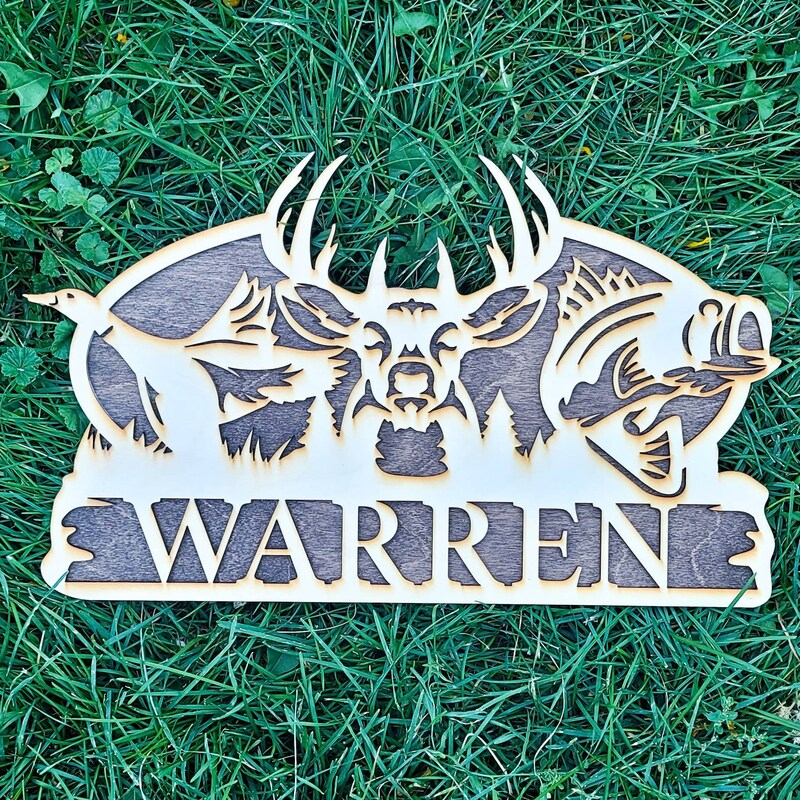 Hunting Fishing Signs - Etsy