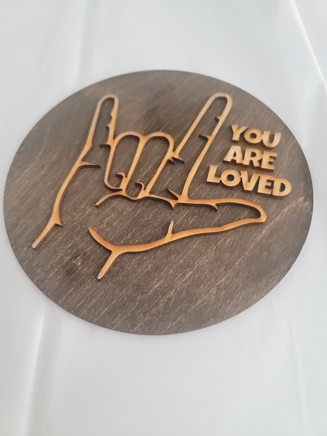 ASL I Love You Sign Family Tradition Sign for College Student, Friend ...