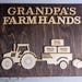 Grandpa's Farmhands Farmer Gift for Grandpa Papa Dad Poppy Father's Day ...
