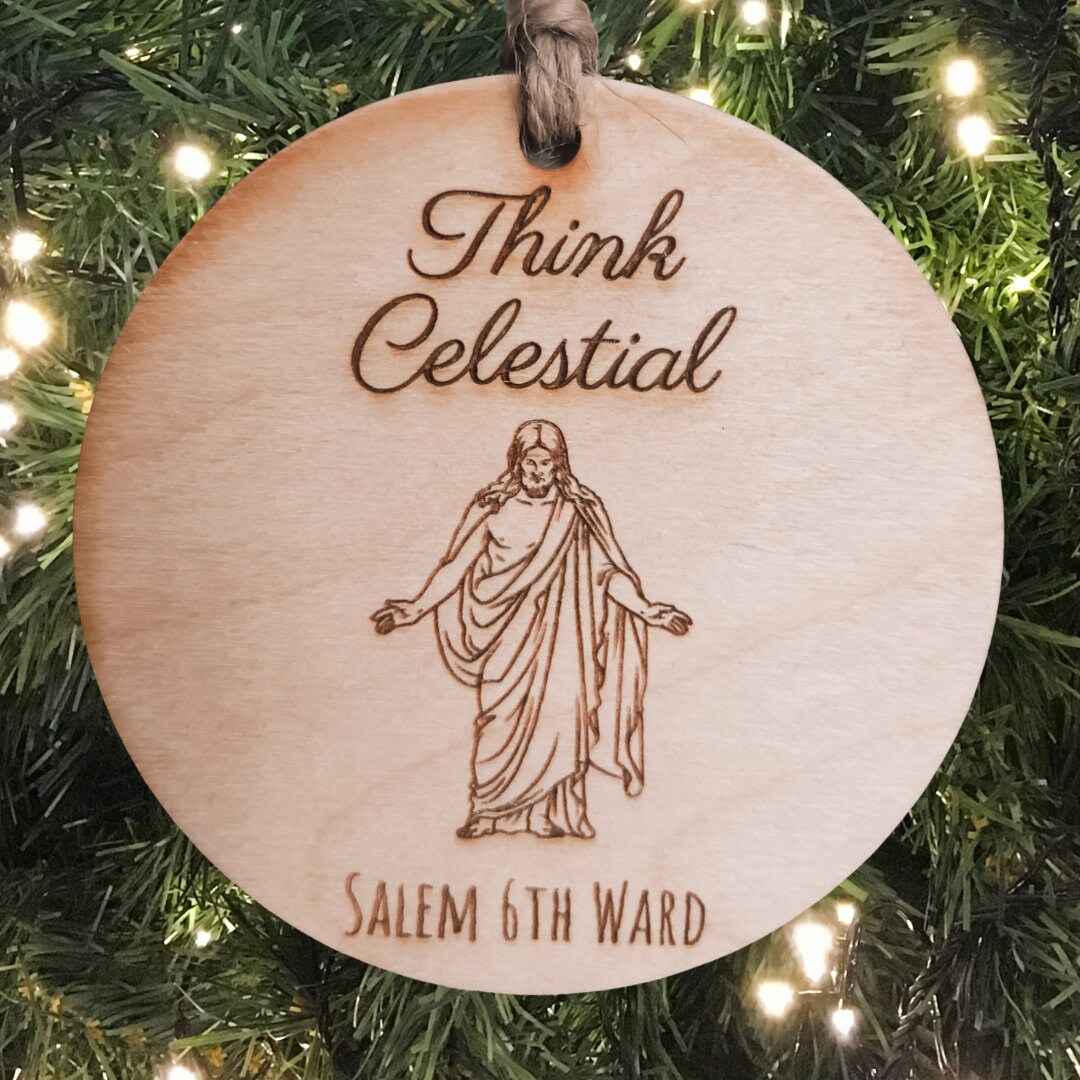 LDS Bulk Think Celestial Christmas Ornaments | Christus Statue | 2023 ...