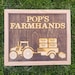 Grandpa's Farmhands Farmer Gift for Grandpa Papa Dad Poppy Father's Day ...