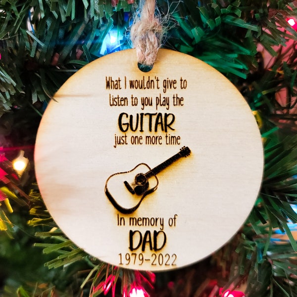 Guitar Player Memorial - Etsy
