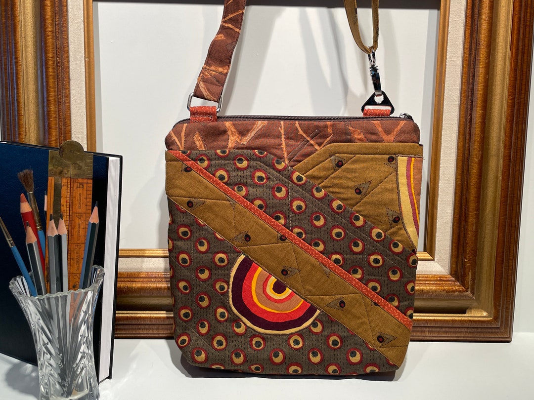 Limited Edition, Fabric Crossbody Bag 98, Designer Cotton Fabrics, One ...