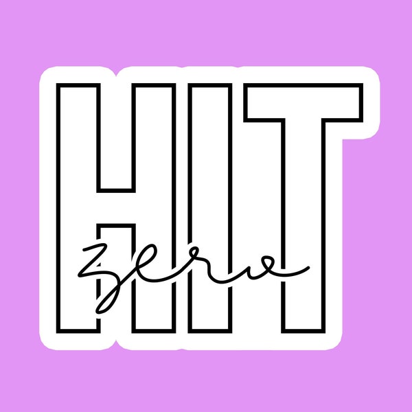 Hit Zero Cheer - Etsy