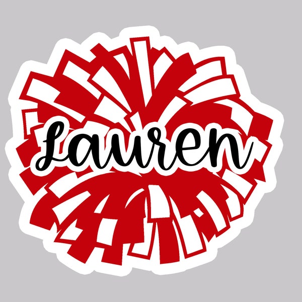 Cheerleading Decal - Etsy