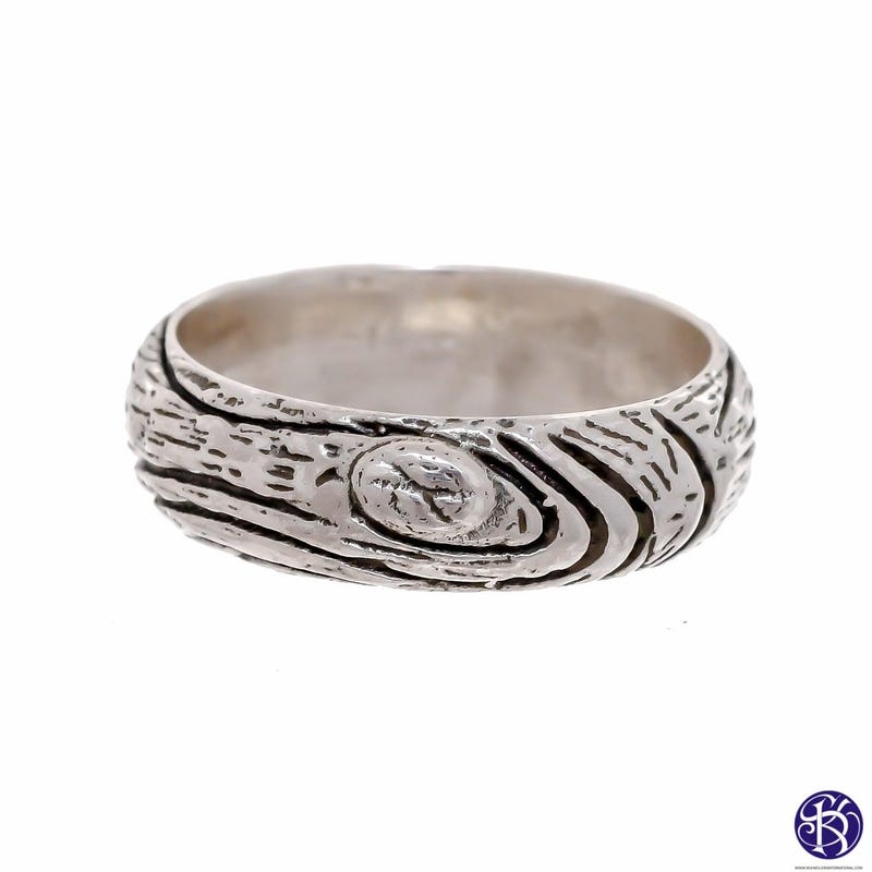 Wood Grain Ring - Etsy