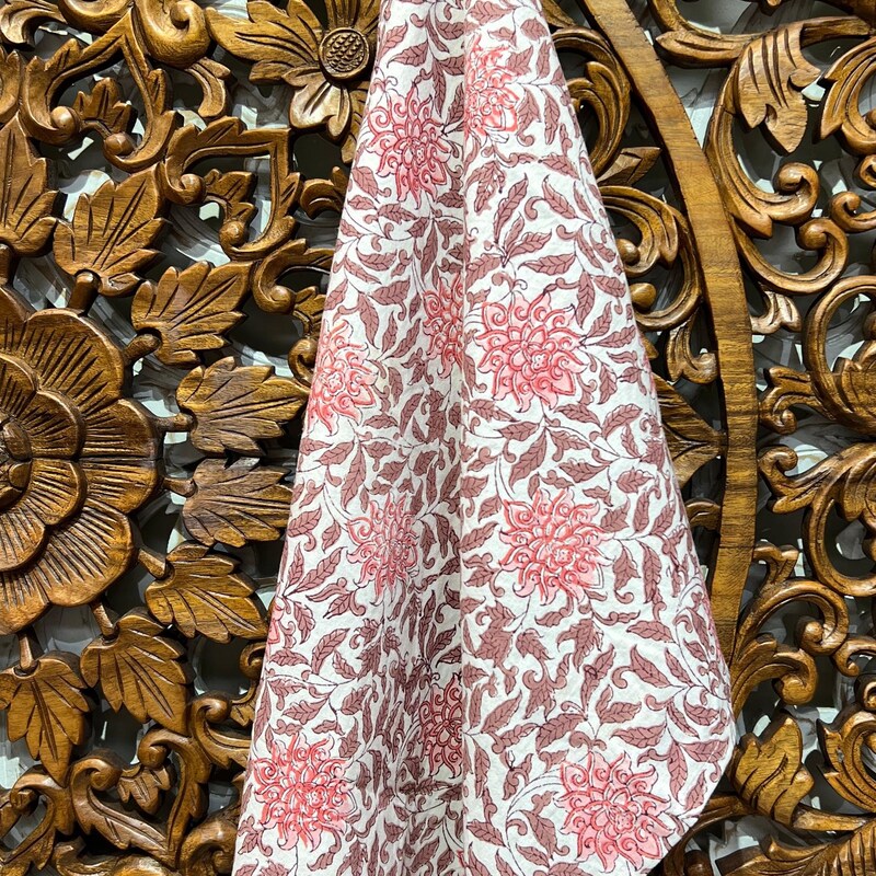 Block Print Tea Towel - Etsy