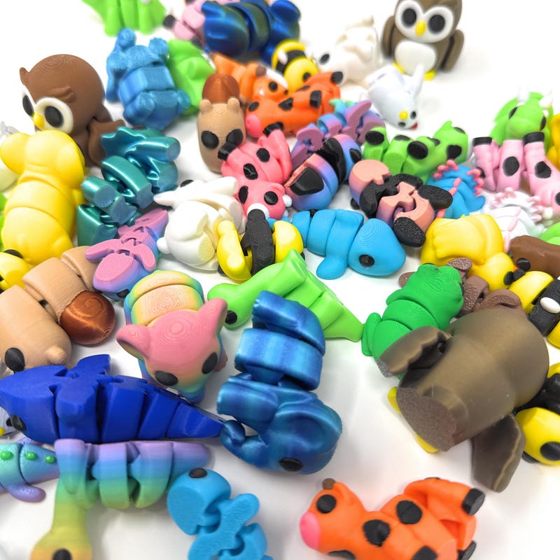 3d Printed Animals - Etsy