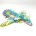 Crystal Dragon 3D Printed Articulated Fidget Dragon Toy Pastel Rainbow ...