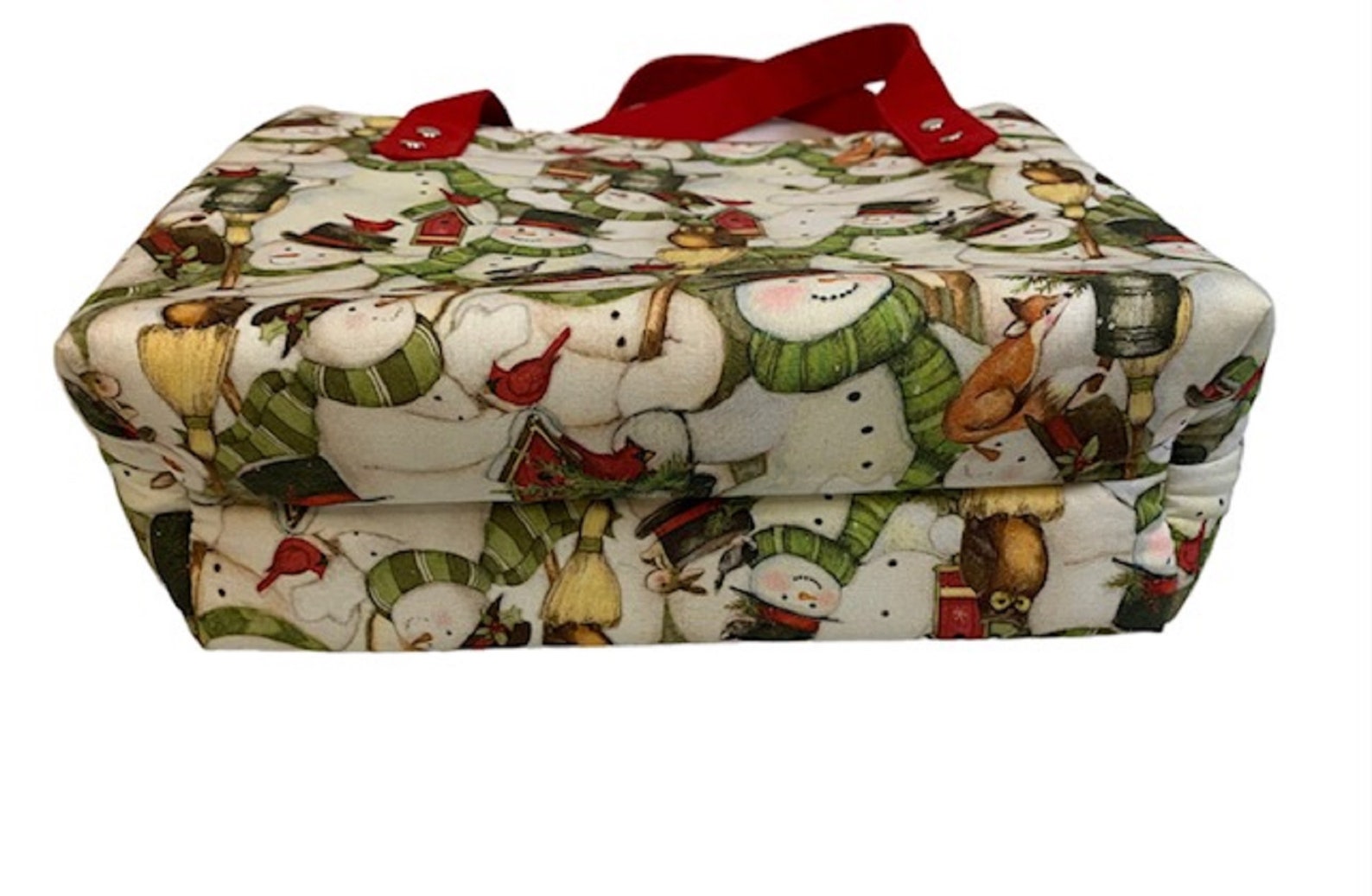 Christmas Happy Snowman, Small Tote Bag. - Etsy