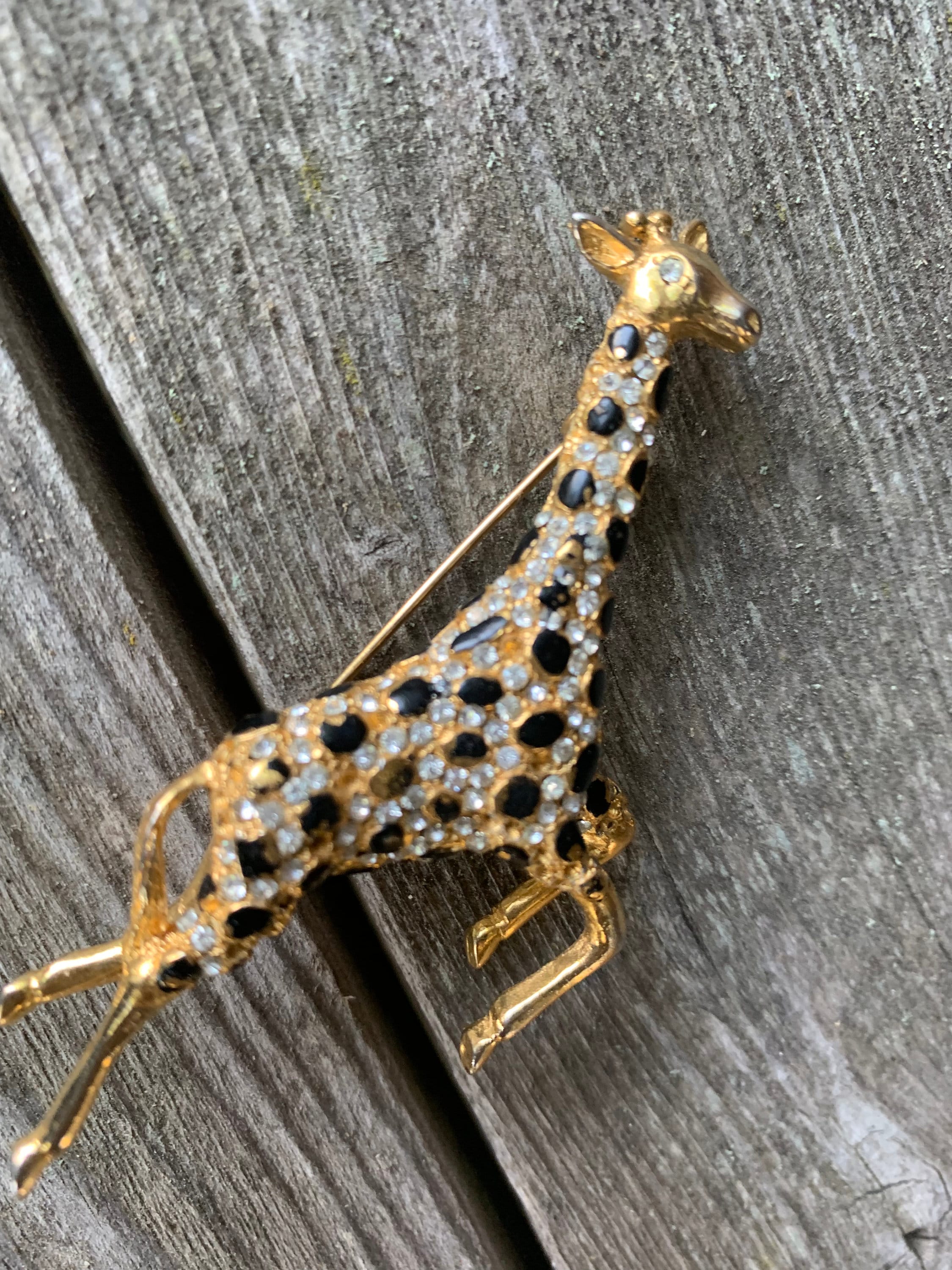 Vintage Oleg Cassini 1964 Giraffe Pin, Highly Collectible Designer ...
