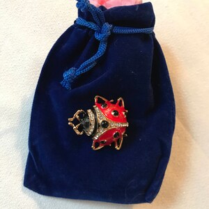 Super Cute Little Enamel Lady Bug Pin Great Treat Feel Good Gift - Etsy