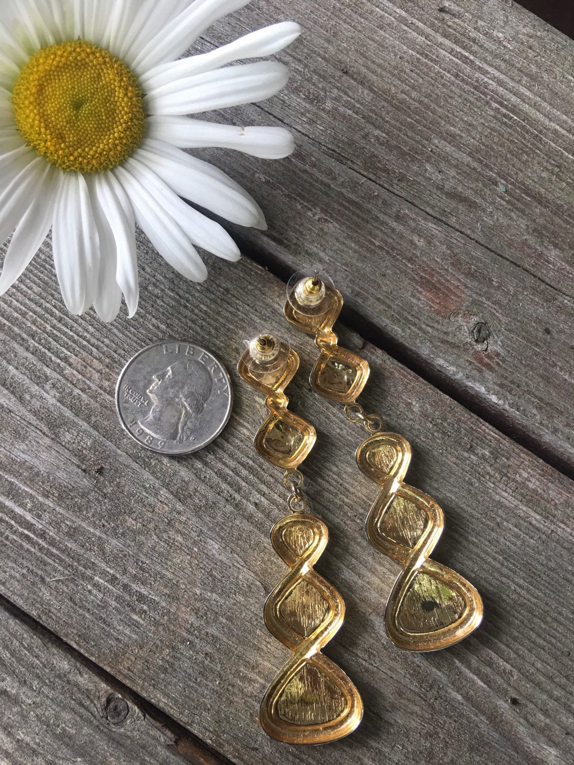 Superbly Mod Long 3 Inch Mid Century Modernist Pressed Metal - Etsy