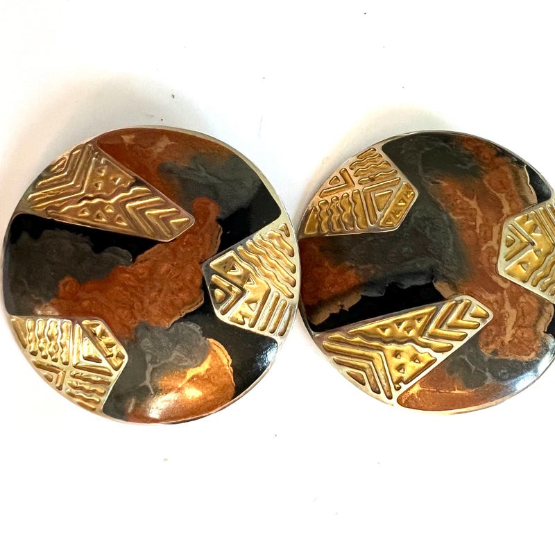 Oversized Earrings - Etsy