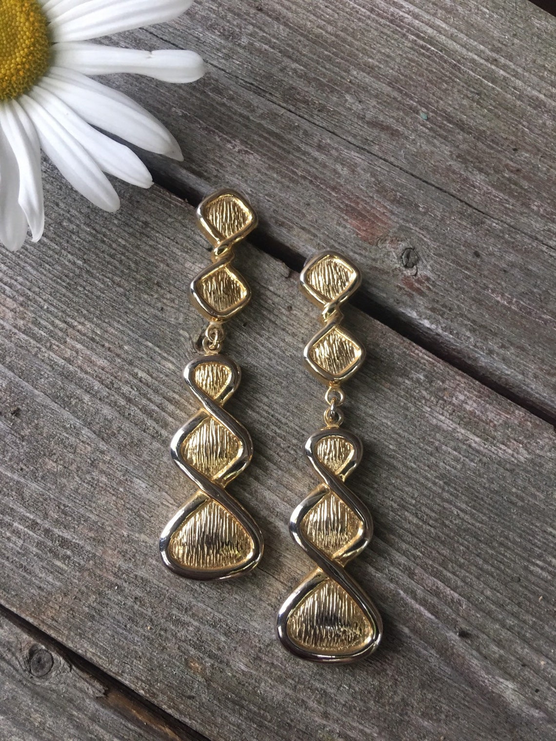 Superbly Mod Long 3 Inch Mid Century Modernist Pressed Metal - Etsy