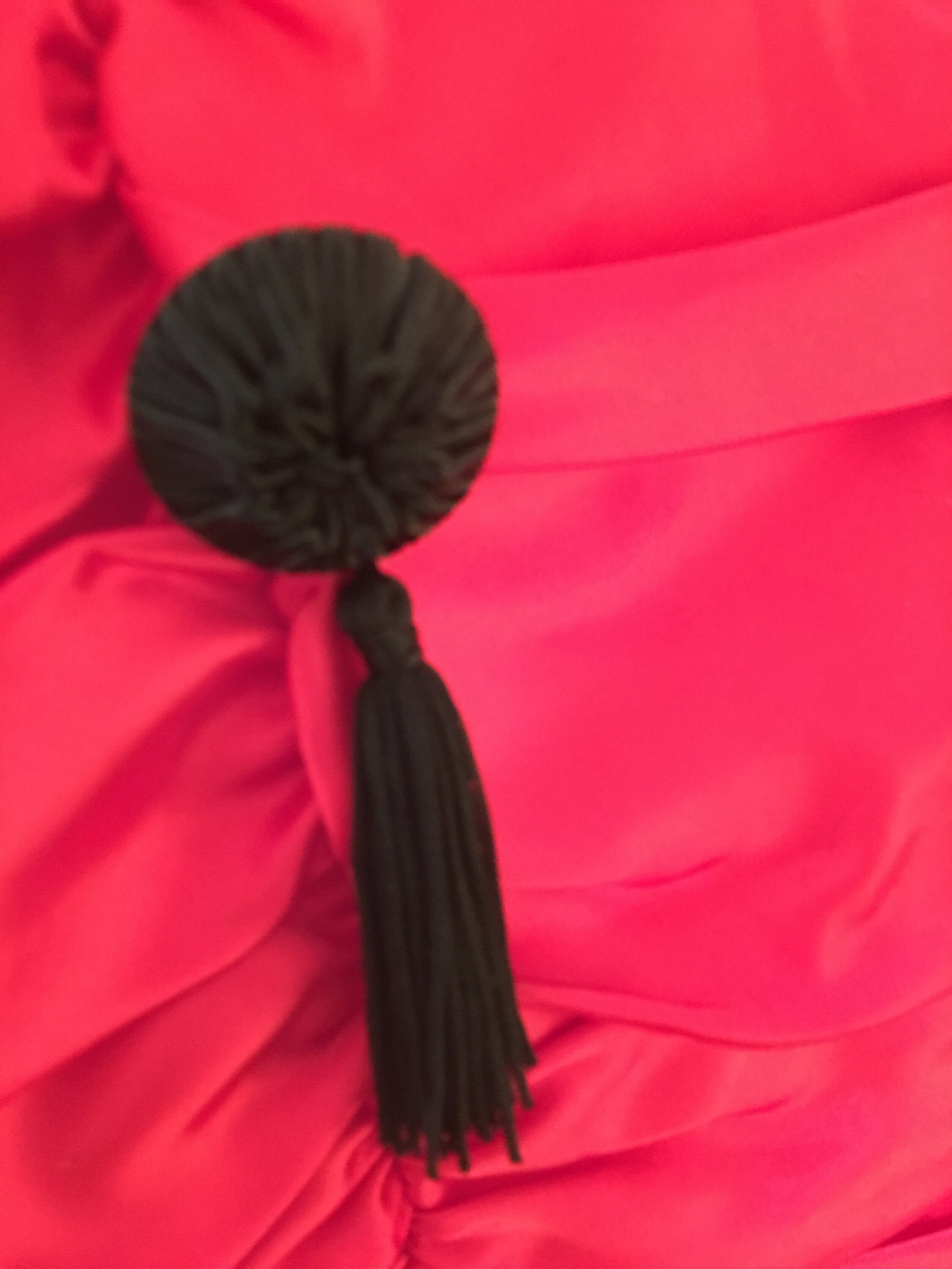 Sassy 80s Vintage Back Tassel Brooch Pin To Spice Up Your Outfit