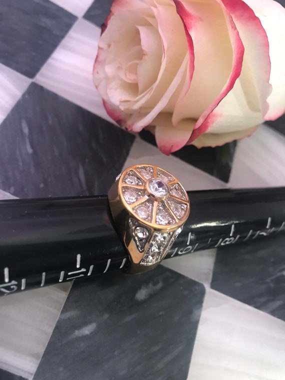 Wheel of Fortune Big Bold Bling Ice Crystal Rhineston… - Gem