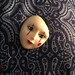 Vintage 80s Mime Face Unisex Lapel Pin Glamour Jewelry Brooch - Etsy