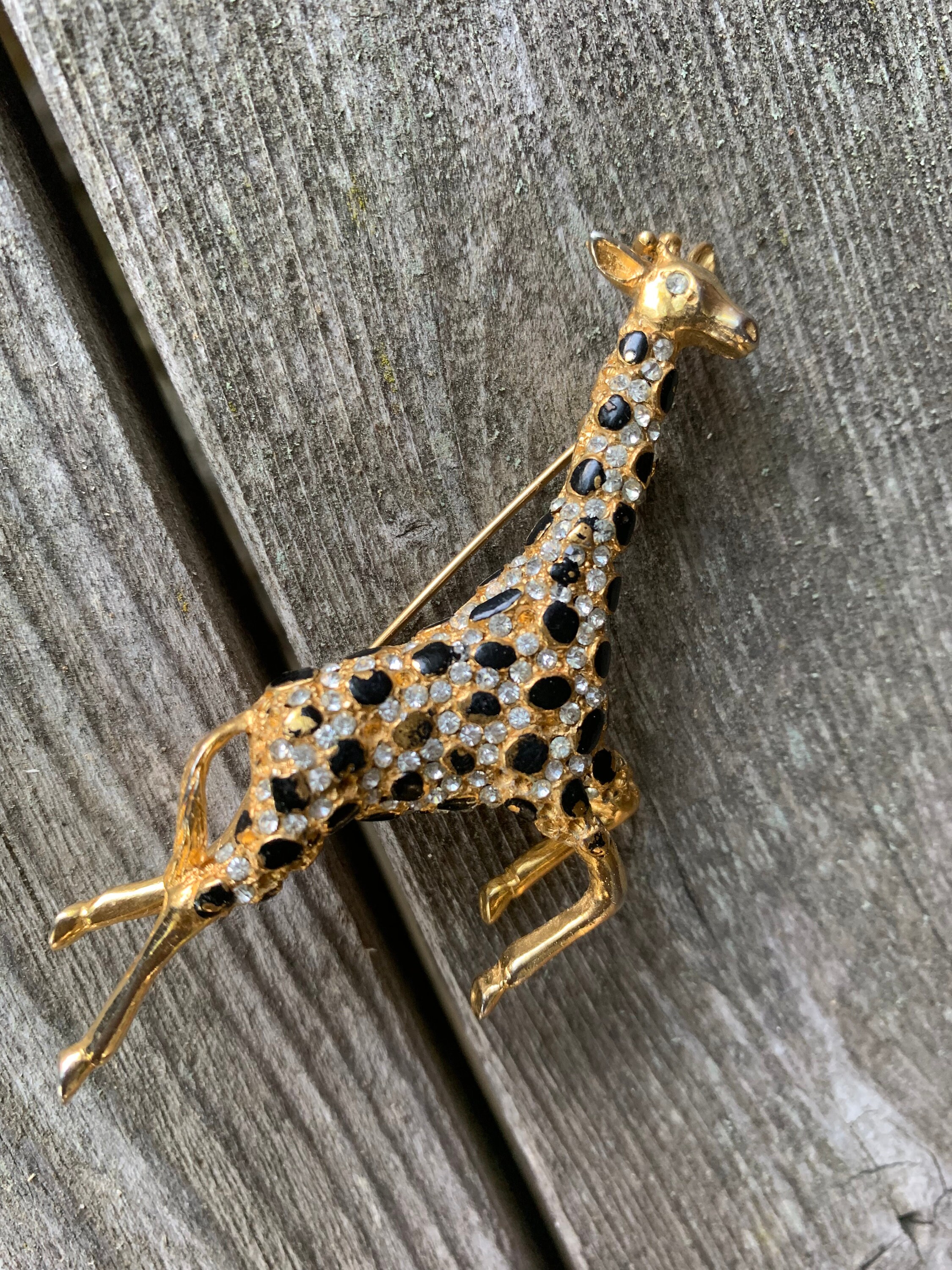 Vintage Oleg Cassini 1964 Giraffe Pin, Highly Collectible Designer ...