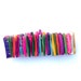 Rainbow Dyed MOP Stretch Bracelet, Multi Color Block Artsy Color School ...