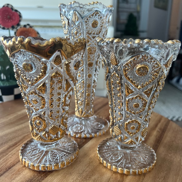 Imperial Glass Vase - Etsy