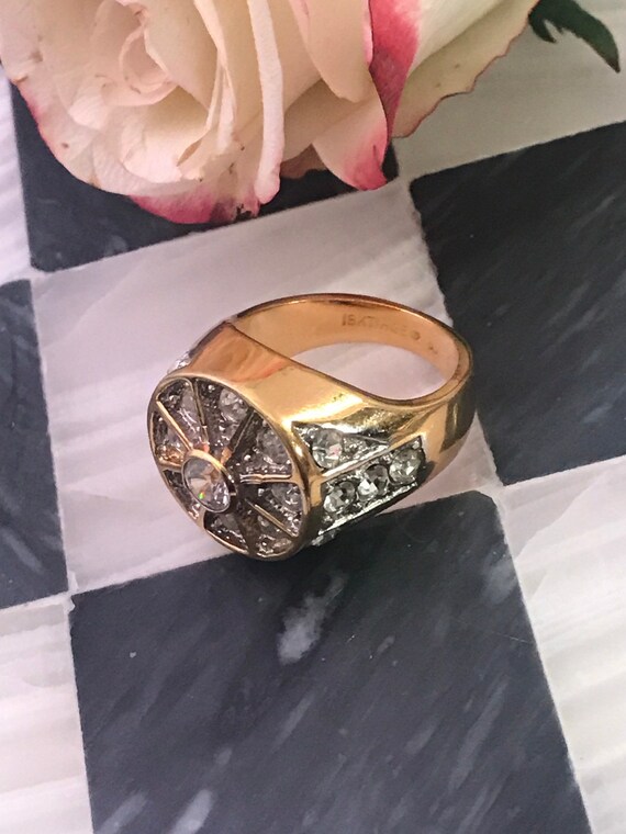 Wheel of Fortune Big Bold Bling Ice Crystal Rhineston… - Gem