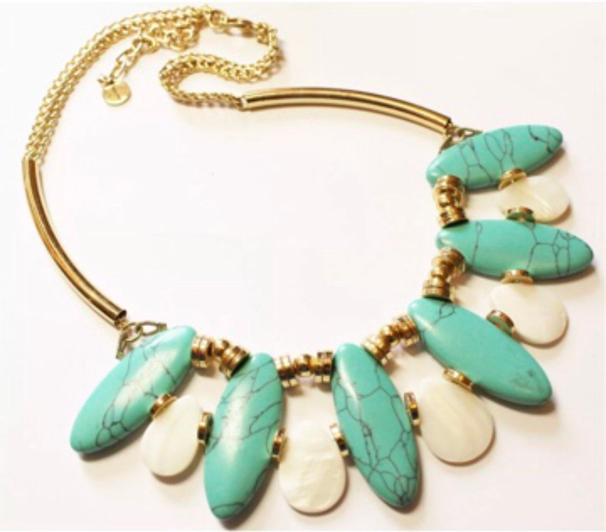 Swanky Vintage Costume Jewelry Southwestern Style Glam Bibbed Statement ...
