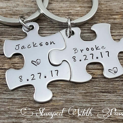 Personalized Keychain for Boyfriend Gift for Husband Key Chain | Etsy