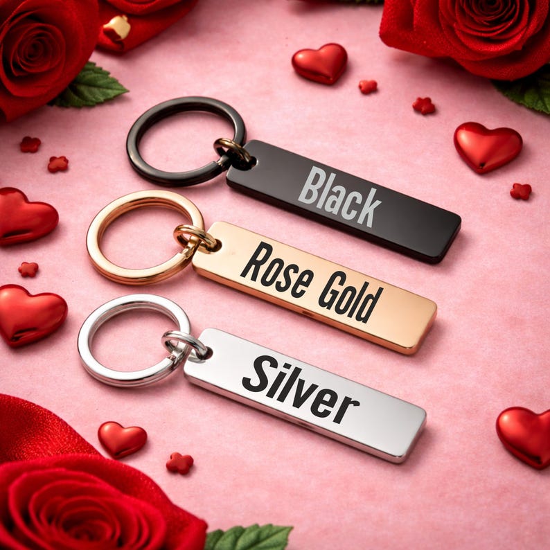 Funny Love Keychain – “I Love You More! the End. I Win!” – Personalized ...