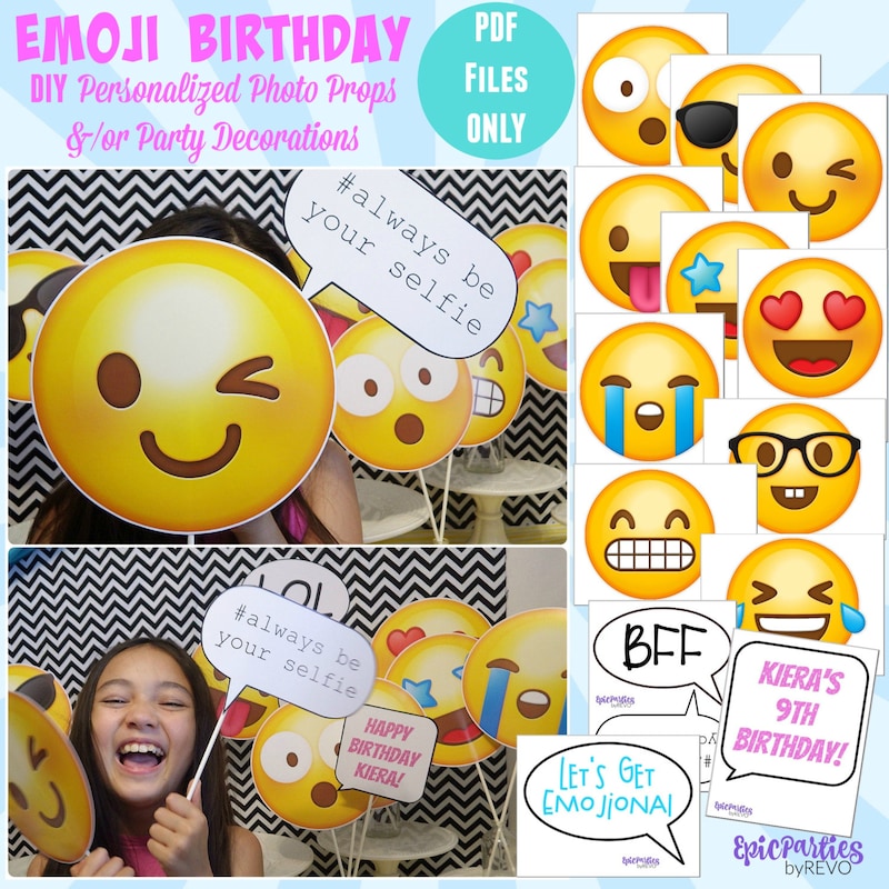 Emoji Photo Booth - Etsy