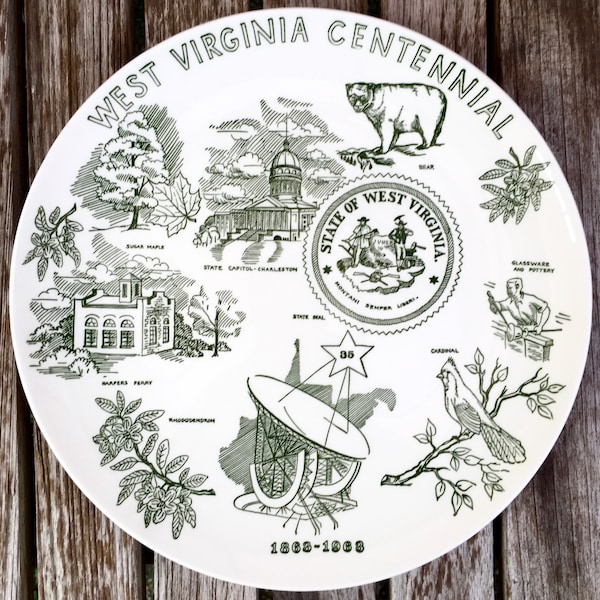 Souvenir Va Plate - Etsy