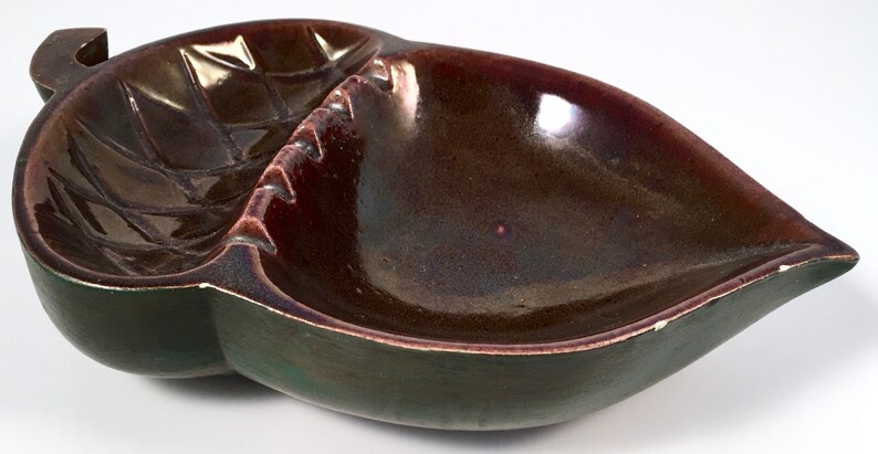 Vintage Glazed Ceramic Acorn Ashtray | Pottery Acorn Trinket Dish ...